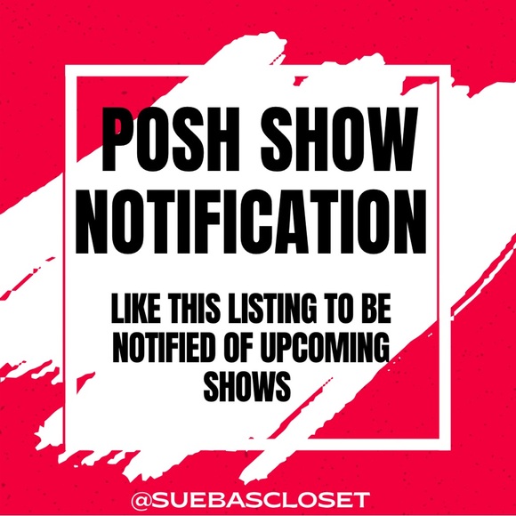 Bags | Posh Show Notification | Poshmark